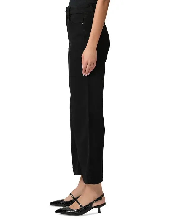 Paige Annessa Cropped Wide Leg Jeans
