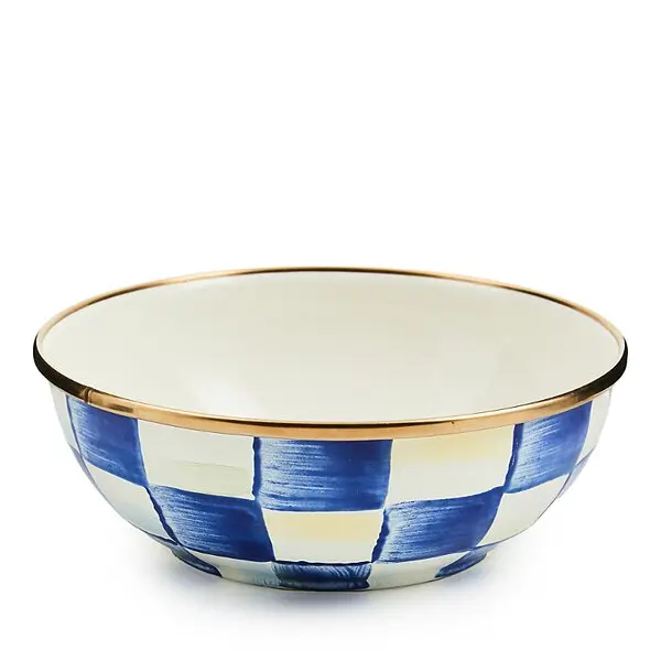 MACKENZIE-CHILDS Royal Check Everyday Bowl - No Color