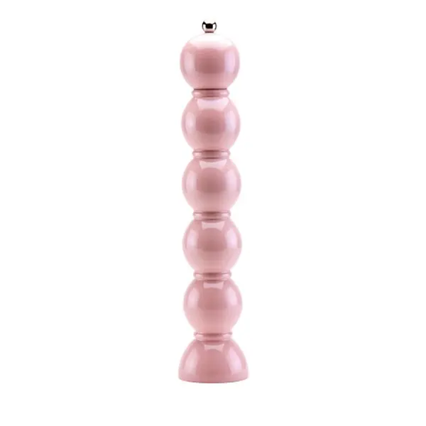 ADDISON ROSS Grande Bobbin Lacquered Salt Or Pepper Mill - Pink