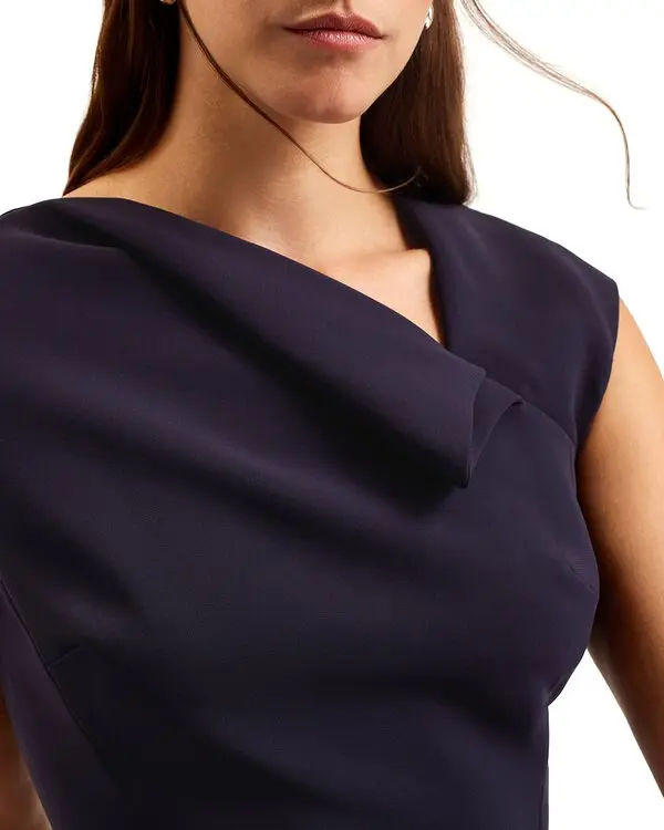 Ted Baker London Asymmetric Midi Dress