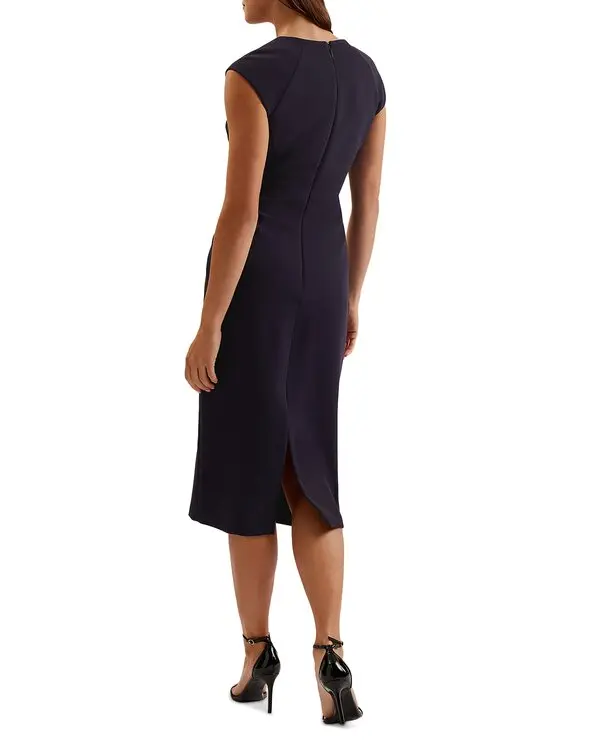 Ted Baker London Asymmetric Midi Dress