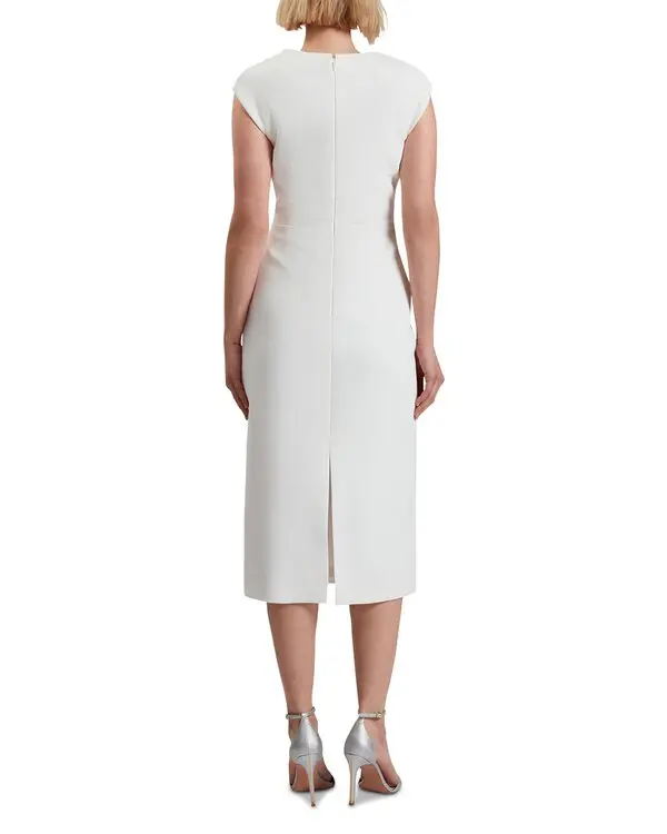 Ted Baker London Bayree Asymmetric Midi Dress In White - 40% Off |  Editorialist