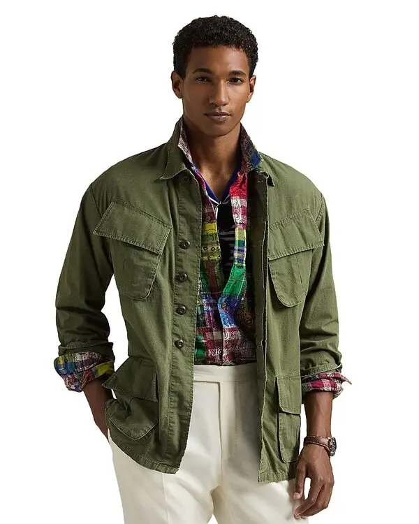 Polo Ralph Lauren Ripstop Utility Overshirt - Green
