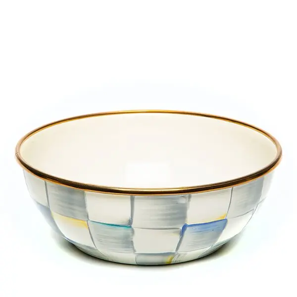 MACKENZIE-CHILDS Sterling Check Everyday Bowl - No Color