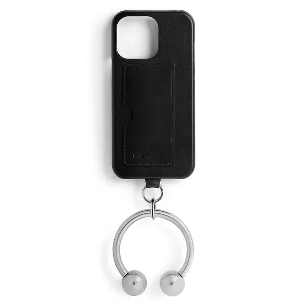 Balenciaga Piercing Phone Case - Black