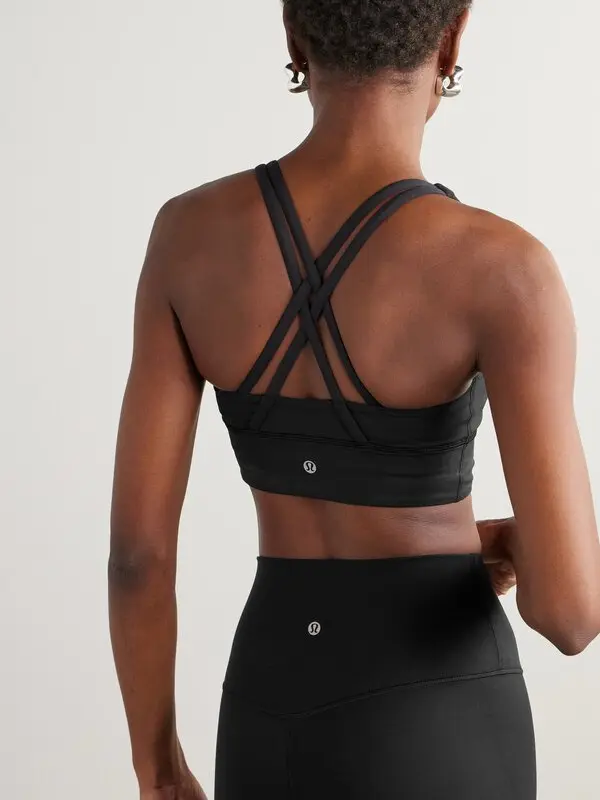 Lululemon Energy Longline Medium Support Sports Bra, B-d - Black