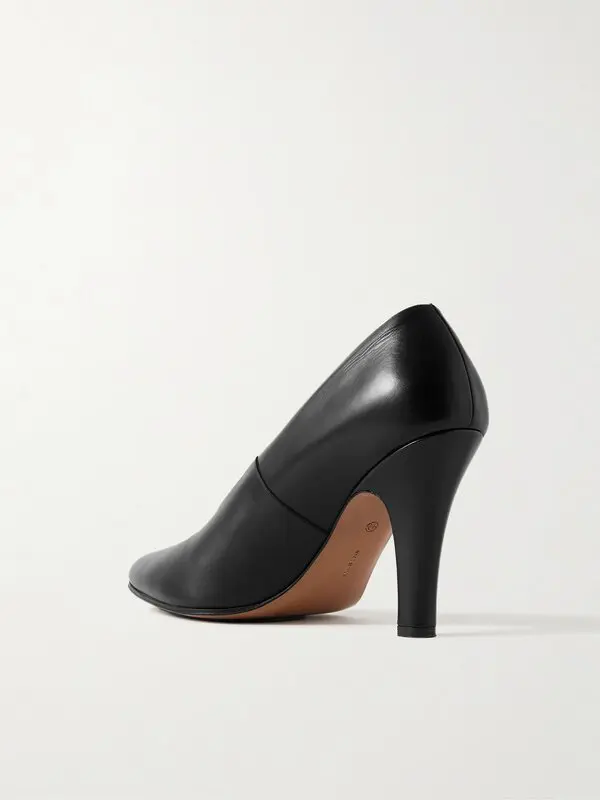 THE ROW Prudens Leather Pumps