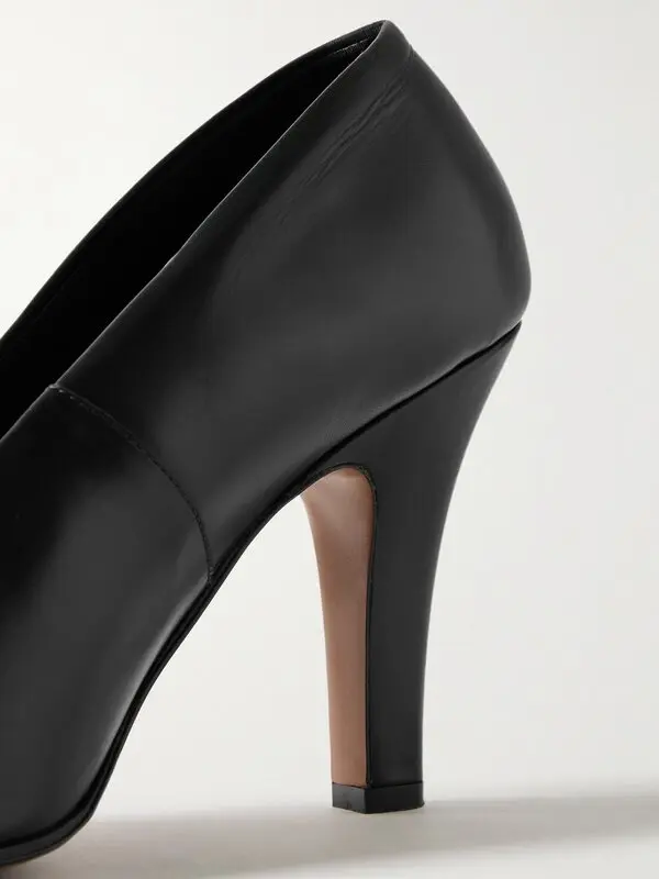 THE ROW Prudens Leather Pumps