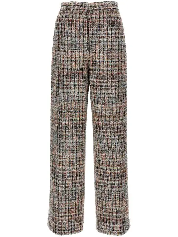 Missoni Micro-sequin Tweed Trousers - Black