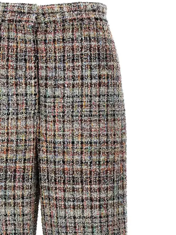 Missoni Micro-sequin Tweed Trousers - Black