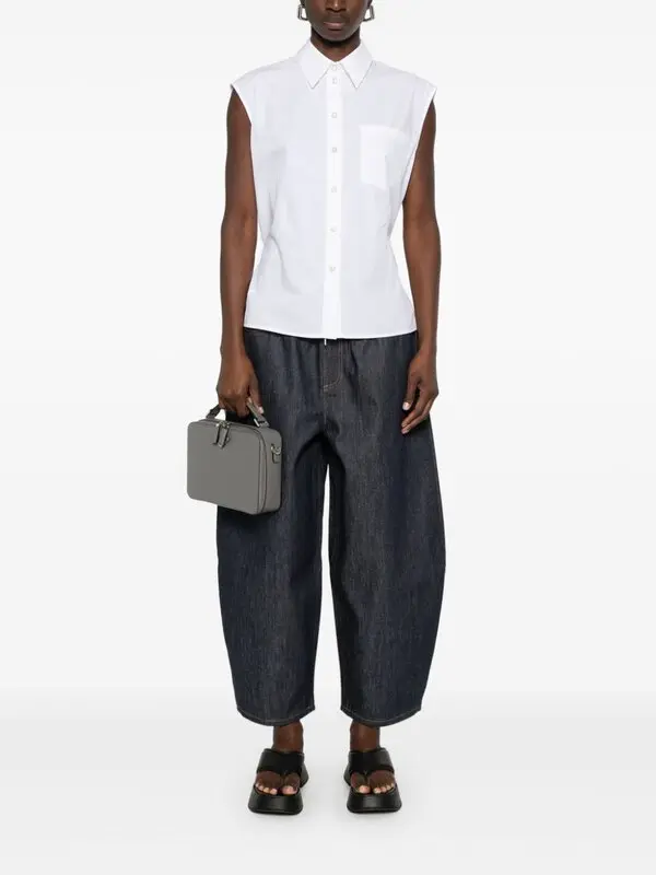 Helmut Lang Apex Tail Sleeveless Shirt