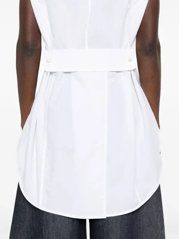 Helmut Lang Apex Tail Sleeveless Shirt