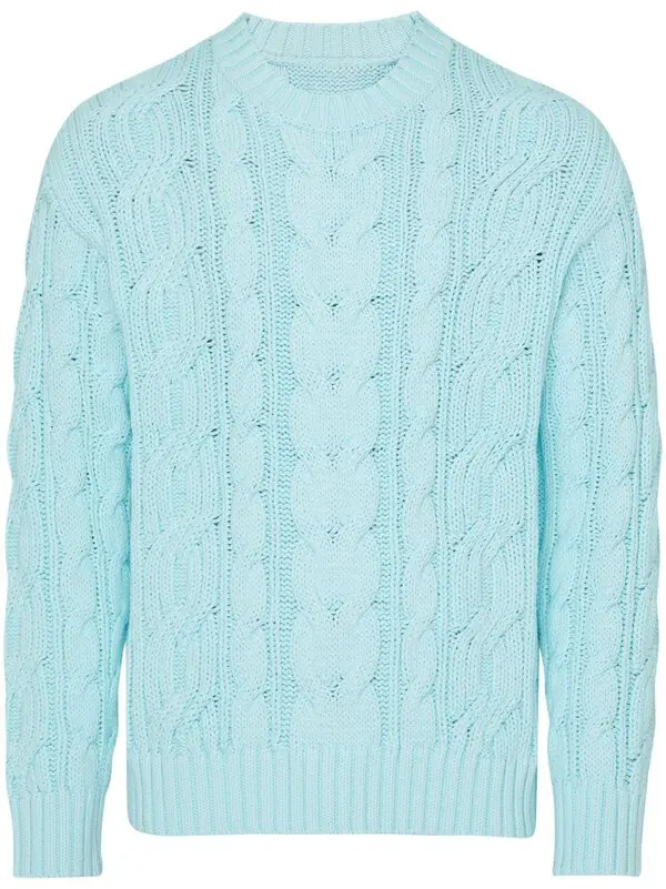 Vilebrequin Cable-knit Sweater - Blue