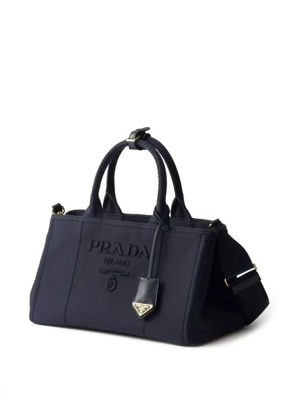 Prada Large Jardinière Tote Bag - Blue