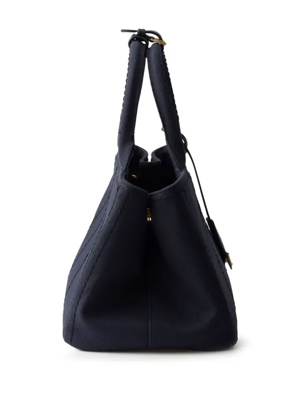 Prada Large Jardinière Tote Bag - Blue