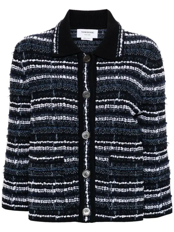 Thom Browne Bouclé Tweed Jacket