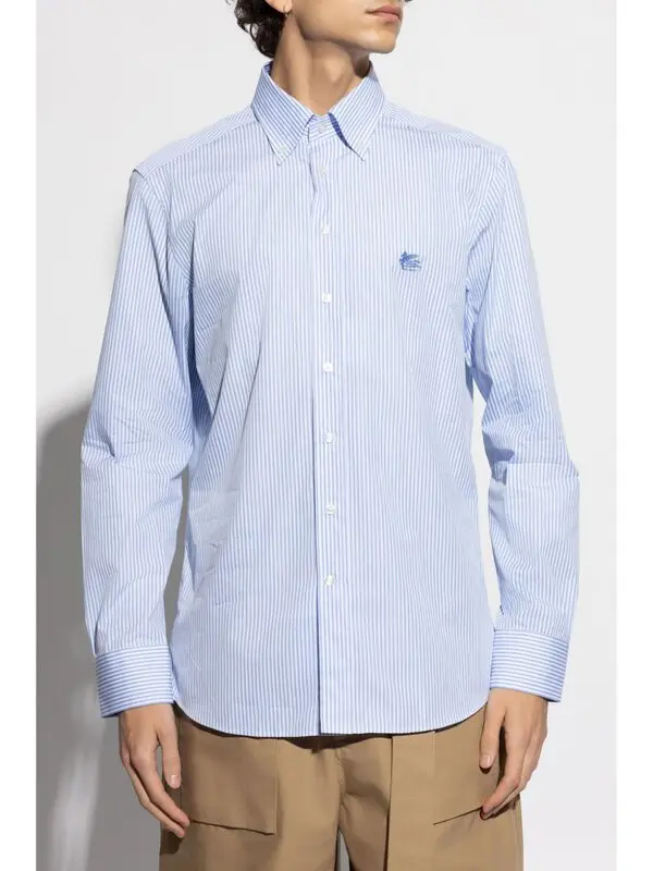 Etro Striped Shirt - Blue