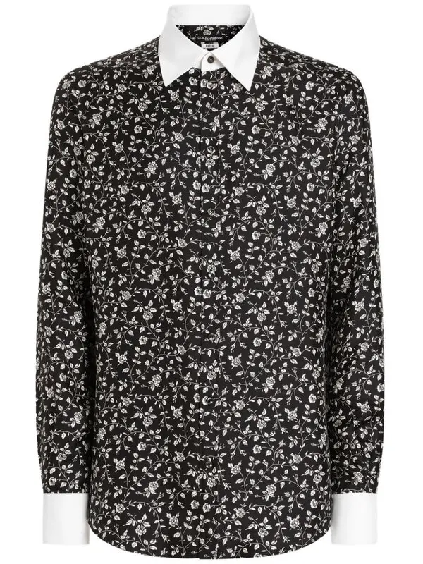 Dolce & Gabbana Floral-print Shirt