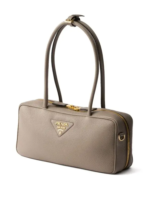 Prada Medium Leather Top-handle Bag