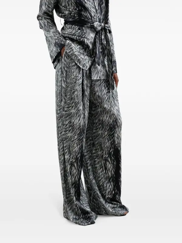 Dolce & Gabbana Abstract Pattern Trousers