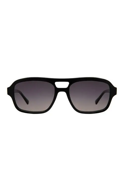 LYNDON EYEWEAR Morningside Sunglasses - Black / Grey