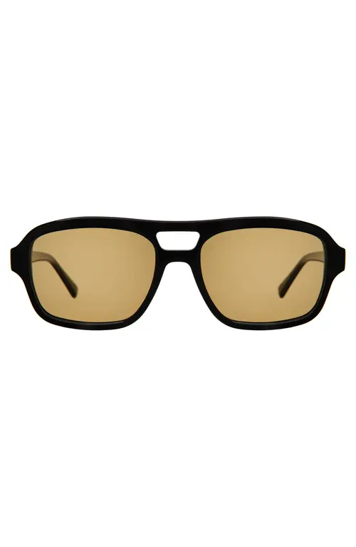 LYNDON EYEWEAR Morningside Sunglasses - Black / Yellow