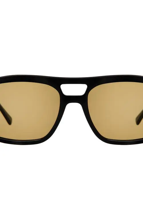 LYNDON EYEWEAR Morningside Sunglasses - Black / Yellow