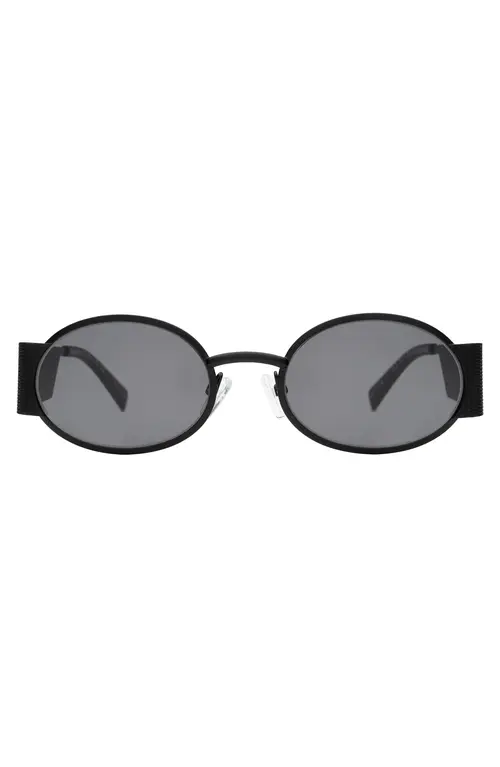 LYNDON EYEWEAR Belle Meade Sunglasses - Matte Black / Grey