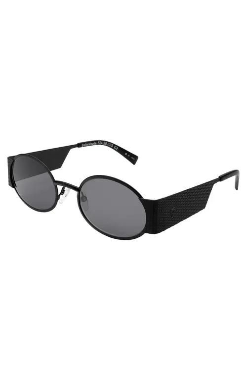 LYNDON EYEWEAR Belle Meade Sunglasses - Matte Black / Grey