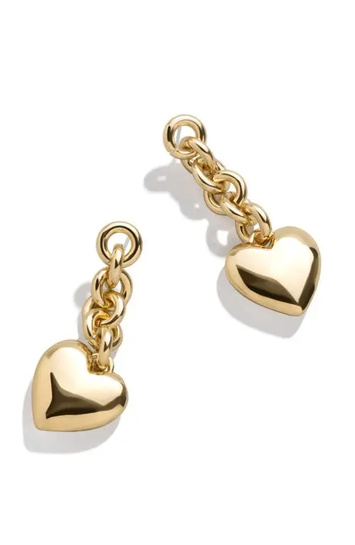 Baublebar Quinn Heart Drop Earrings - Gold