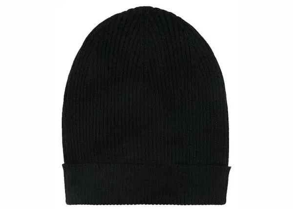 Rick Owens Cashmere Ribbed Beanie