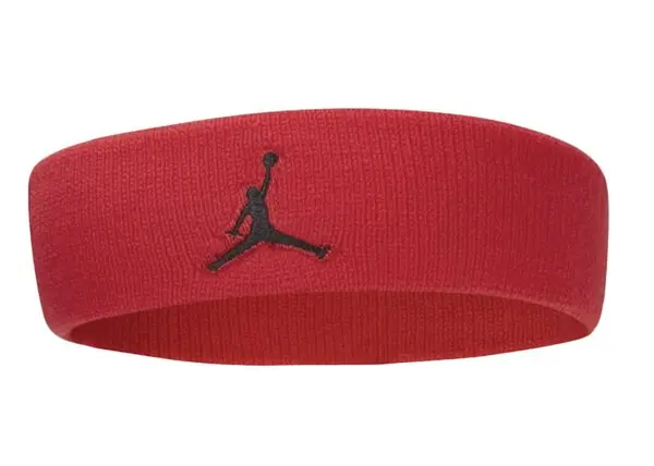 JORDAN Dri-fit Jumpman Headband - Gym Red/black