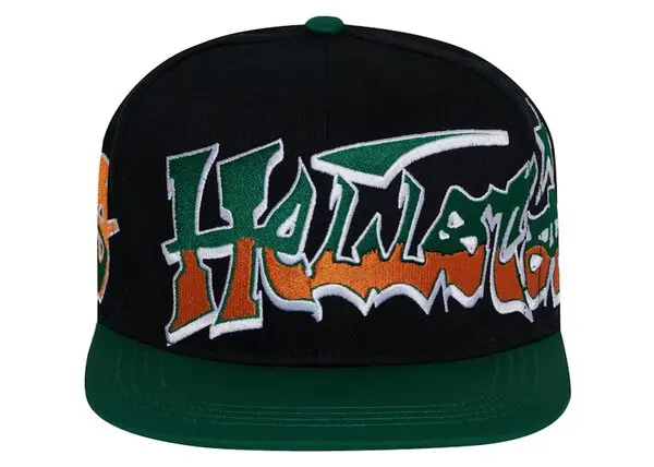 HELLSTAR Records Snapback - Green/black