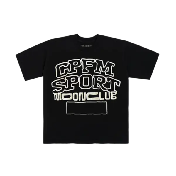 CACTUS PLANT FLEA MARKET Sport Moonclub T-shirt - Black