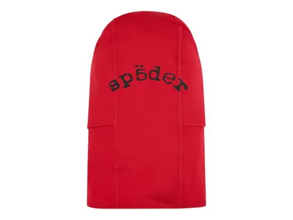 SP5DER Og Logo V2 Shiesty Mask - Red