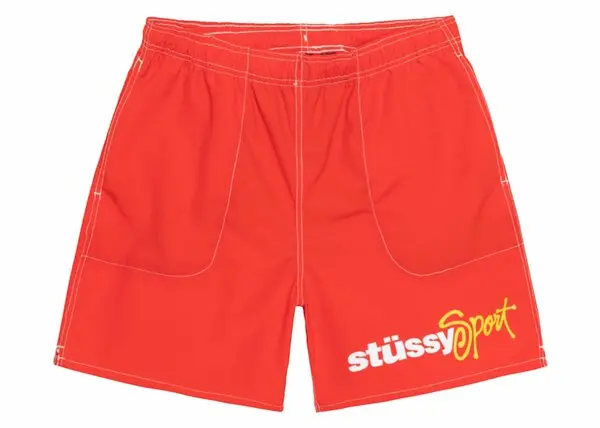 StÜssy Sport Water Short - Bright Red