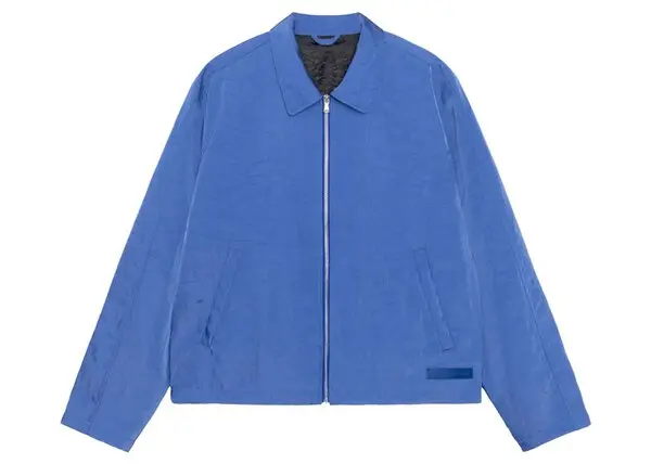 StÜssy Short Sleeve Link Nylon Club Jacket - Royal