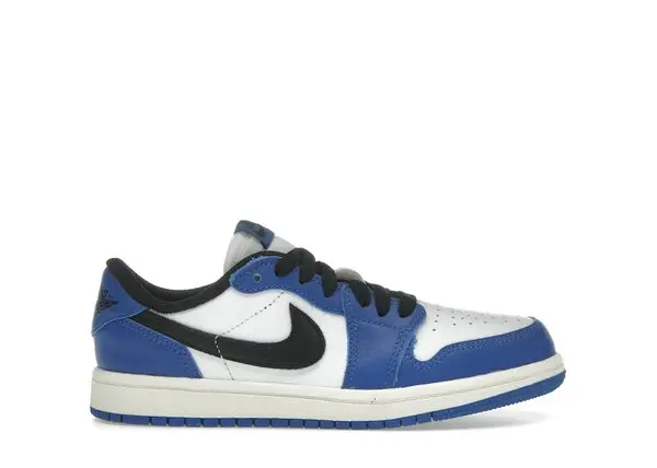 JORDAN 1 Retro Low Og Sneaker - White/black/game Royal