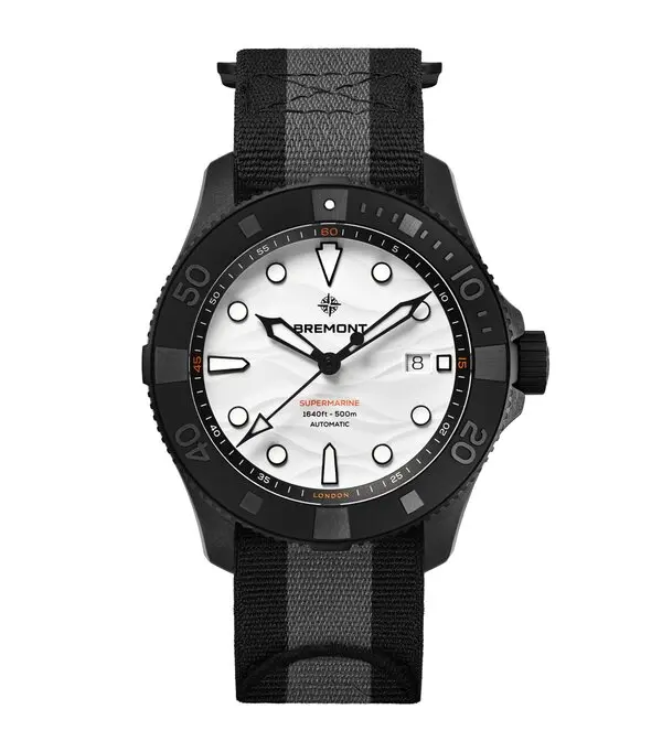 BREMONT Ceramic Supermarine Diver Watch - White