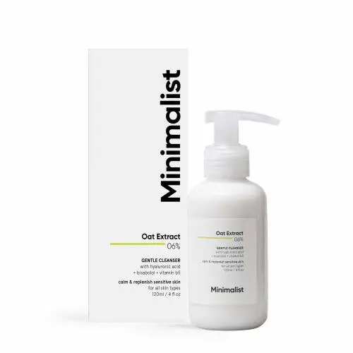 MINIMALIST Oat Extract 06% Gentle Cleanser - None