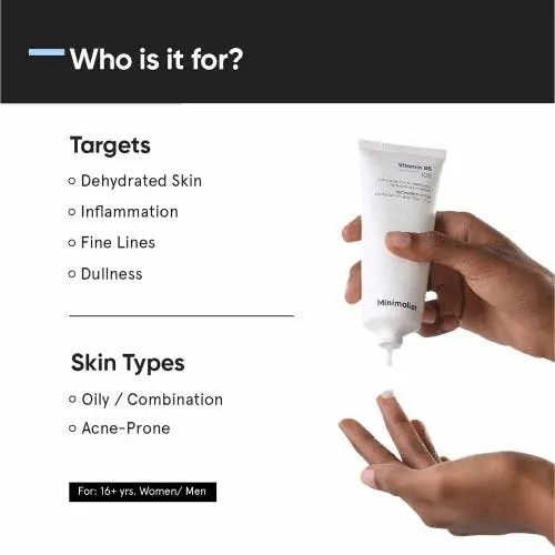 MINIMALIST Vitamin B5 10% Moisturizer