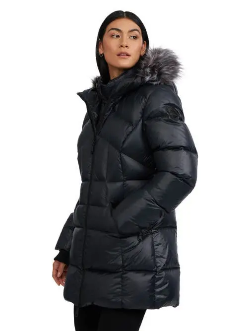 Pajar Ares Fixed Hood Puffer With Fixed Bib