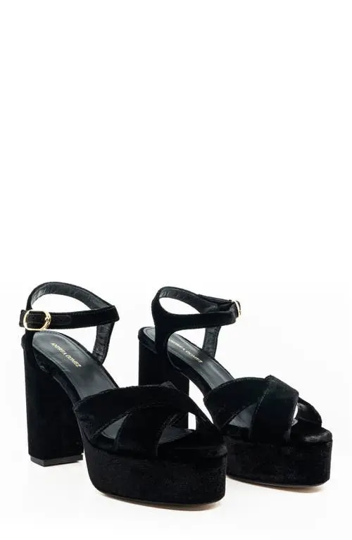 ANDREA GOMEZ Bella Sandal - Black