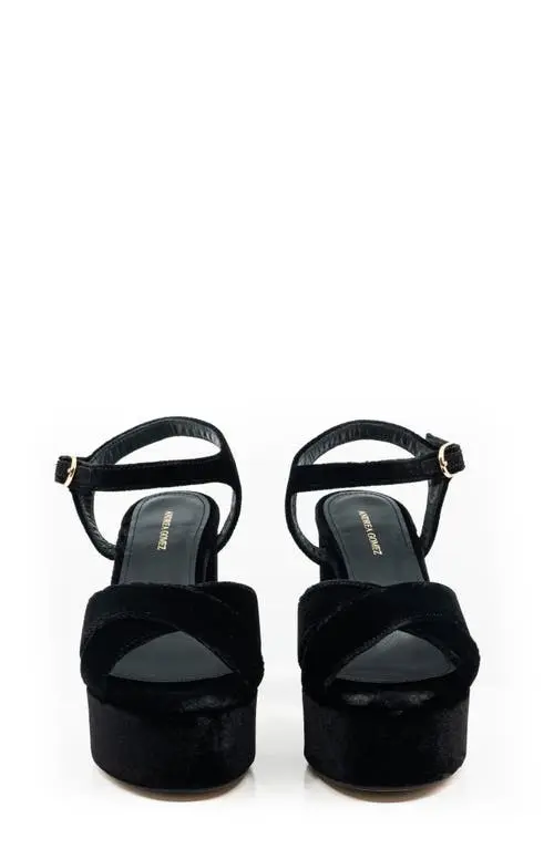 ANDREA GOMEZ Bella Sandal - Black