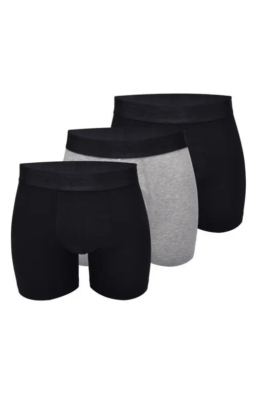 ALLSAINTS Assorted 3-pack 5-inch Contour Pouch Boxer Briefs - Black Multi