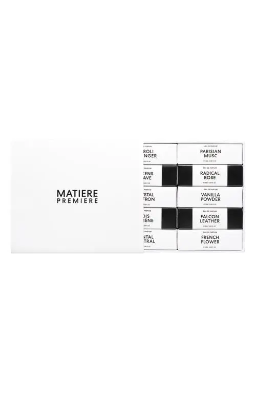 MATIERE PREMIERE Fragrance Discovery Set - No Color