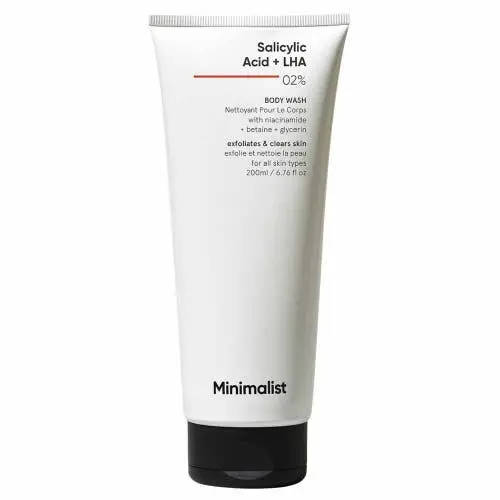 MINIMALIST Salicylic Acid + Lha 02% Body Wash - None