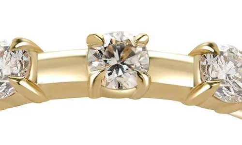VALANI ATELIER 14k Gold Diamond Band Ring