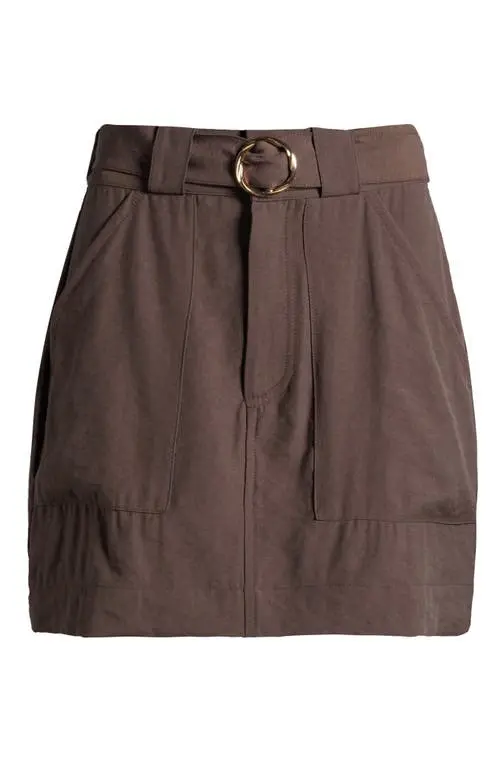 BOAMAR Ozzie Belted Miniskirt