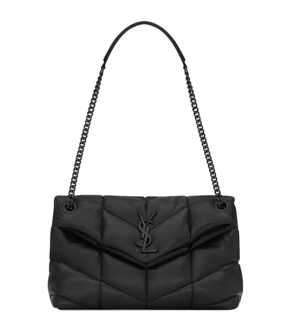 Saint Laurent Loulou Shoulder Bag - Black